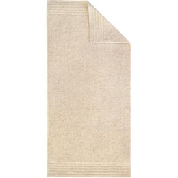 Dyckhoff Handtuch &raquo;Deep Harmony Energy&laquo; 15% Hanf beige Frottier, Obermaterial: 85% Baumwolle, 15% Hanf B/L: 50cmx100cm, 1 Stk., Frottier