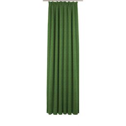 WIRTH Vorhang &raquo;Trondheim B&laquo; Kr&auml;uselband 1 Stk. tlg. nach Ma&szlig; gr&uuml;n Chenille, Polyacryl 285cm, Kr&auml;uselband, 132cm