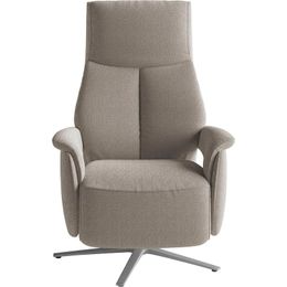 Sit & More sit&more TV-Sessel &raquo;TV Lazy&laquo; zur Auswahl mit Herz-Waage-Position beige 100% Polyester Chenille, Ergonomie XS1,mit Gasdruck,mit Kopfteilverstellung,mit