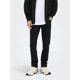 Only & Sons Only & Sons Herren ONLY & SONS Slim-fit-Jeans &raquo;ONSLOOM SLIM 5748 EY BOX JEANS MU&laquo; Baumwollmischung, slim fit schwarz 30, L&auml;nge 34