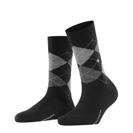 Burlington Herren Socken &raquo;Marylebone&laquo; Einheitsgr&ouml;&szlig;e 36-41, w&auml;rmende Wollmischung, Argyle-Muster 36-41