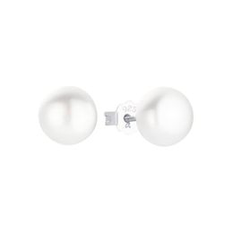 Amor Damen Paar Ohrstecker &raquo;9246472&laquo; mit S&uuml;&szlig;wasserzuchtperle wei&szlig; Perlen Silber 925 (Sterlingsilber)
