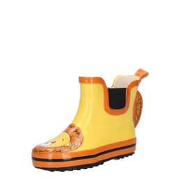 Beck Gummistiefel Jungen Gr&ouml;&szlig;e 29 gelb / orange / schwarz / wei&szlig;