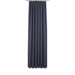 Adam Vorhang &raquo;Uni Collection light, nach Wunschma&szlig;&laquo; Kr&auml;uselband 1 Stk. tlg. aus 100% Bio-Baumwolle, Vorhang nach Wunschma&szlig; blau Baumwolle (Bio-Baumwolle) 