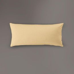 Irisette Kissenbezug &raquo;Lumen 8129&laquo; hochwertig und traumhaft weich braun Interlock-Jersey, Obermaterial: 100% Baumwolle B/L: 40cm x 80cm, 1 Stk., Interlock-