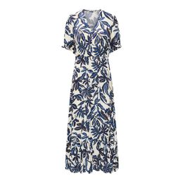 Only Damen Only Maxikleid &raquo;ONLCHIANTI S/S LONG DRESS WVN NOOS&laquo; Viskose, regular fit L, N-Gr