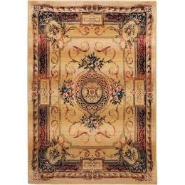 Theko Teppich &raquo;Gabiro 856&laquo; rechteckig 10 mm H&ouml;he Kurzflor, Orient-Optik, auch als L&auml;ufer, Wohnzimmer beige Kunstfaser B : 300cm 1 Stk., 10mm, L: 400cm