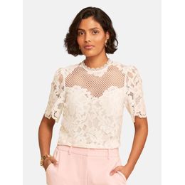 Love & Roses Bluse Damen Gr&ouml;&szlig;e L creme