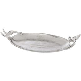 Creativ home Dekoschale &raquo;Schale&laquo; mit filigranen Griffen B/H/T: 40cm x 7cm x 19cm
