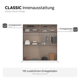 OTTO home Kleiderschrank &raquo;Schrank Garderobe ARVEN Breiten 181/226/271cm mit Beleuchtung&laquo; 3 verschiedene Ausstattungen BASIC/CLASSIC/PREMIUM (inkl. 