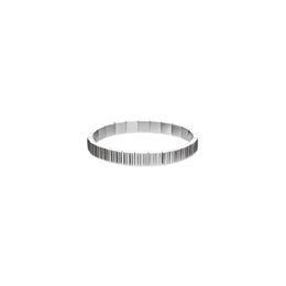 Calvin Klein Damen Gliederarmband &raquo;CK PARALLEL&laquo; silber 18,5cm, Edelstahl Nylon
