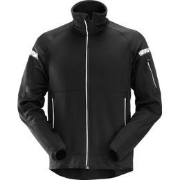 Herren Arbeitsjacke "Allroundwork, 37,5 Fleece", schwarz, Gr. L, Snickers Workwear, Obermaterial: 100% Polyester PES., Jacken