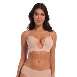 MAGIC BODYFASHION Damen MAGIC BODYFASHION B&uuml;gelloser BH &raquo;V-Bra&laquo; extrem tief fallender Ausschnitt und extra tiefer R&uuml;cken 75, Cup C