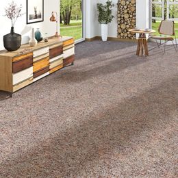 OTTO home Teppichboden &raquo;Caio, Schlinge, Gesamth&ouml;he 8 mm&laquo; rechteckig meliert, Breite 400 cm, strapazierf&auml;hig, Wohnzimmer, Schlafzimmer Kunstfaser B : 