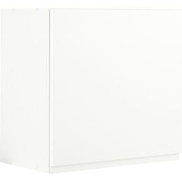 KOCHSTATION H&auml;ngeschrank &raquo;KS-Virginia,neu in verbesserter Ausf&uuml;hrung&laquo; Stauraum, Softclose, Breite 60 cm, Soft-Close, 1 T&uuml;r wei&szlig; Holzwerkstoff wei&szlig;, B/