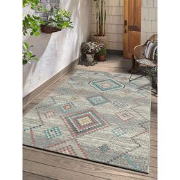 the carpet Teppich &raquo;Palma&laquo; rechteckig 4 mm H&ouml;he Outdoor moderner robuster In und Outdoor Teppich beige Polypropylen B : 140cm 1 Stk., 4mm, L: 200cm