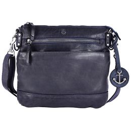 Harbour 2nd Damen Harbour 2nd Handtasche &raquo;Isalie2&laquo; Umh&auml;ngetasche, Schultertasche, Tragetasche Anker Anh&auml;nger blau B/H/T: 24cm x 23cm x 6cm