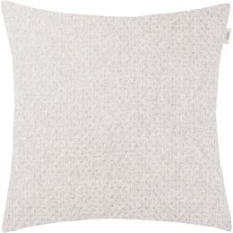 Esprit Dekokissen &raquo;Harp Structure, Wendekissenh&uuml;lle ohne F&uuml;llung, 1 St&uuml;ck&laquo; in Flanelloptik beige Obermaterial: 100% Polyester B/L: 45cm x 45cm, 1 Stk.