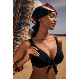 Triumph Damen B&uuml;gel-Bikini-Top &raquo;Summer Twist W&laquo; Eleganz und Komfort schwarz 44, Cup F