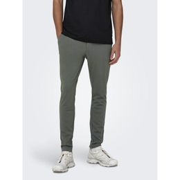 Only & Sons Only & Sons Herren ONLY & SONS Chinohose &raquo;ONSMARK SLIM GW 0209 PANT NOOS&laquo; Viskosemischung, slim fit grau 33, L&auml;nge 34