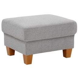 OTTO home Polsterhocker &raquo;Conville&laquo; Passend zur Servie "Conville", mit Federkern grau 100% Polyester B/H/T: 63cm x 48cm x 74cm, Webstoff