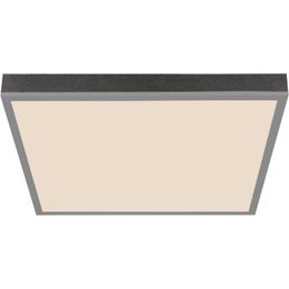 Globo LIGHTING Deckenleuchte &raquo;DORO&laquo; LED-Modul 1 Stk. warmwei&szlig; - kaltwei&szlig; Deckenlampe Wohnzimmer-Leuchte Schlafzimmer-Leuchte Flur K&uuml;che beige H: 7,5cm