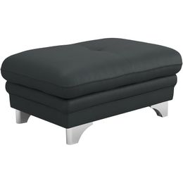 COTTA Hocker &raquo;Enterprise&laquo; grau Softlux -Kunstleder;Luxus-Kunstleder B/H/T: 95cm x 46cm x 65cm, Luxus-Kunstleder