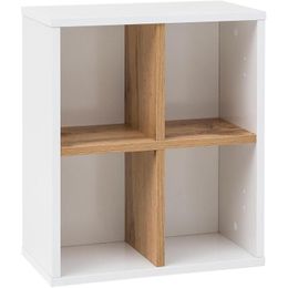 Schildmeyer Regalw&uuml;rfel &raquo;Padua&laquo; wei&szlig; Holzwerkstoff B/H/T: 40,5cm x 48,3cm x 29,5cm, 4 Stk.