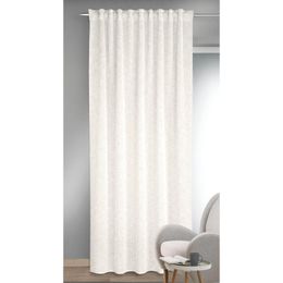 HOMING Gardine &raquo;Maja&laquo; verdeckte Schlaufen 1 Stk. tlg. Fertigschal wei&szlig; Polyester 245cm, verdeckte Schlaufen, 135cm