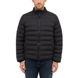 Mustang Herren Outdoorjacke "Herren Style Creston", schwarz, Gr. XL, unifarben, Canvas, 100% Polyester, Jacken