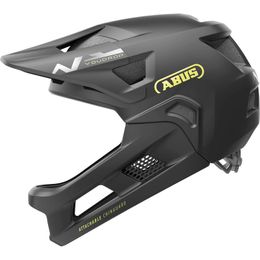 Abus Kinderfahrradhelm &raquo;YOUDROP FF&laquo; schwarz S Kopfumfang: 48cm - 55cm Kinderfahrradhelm