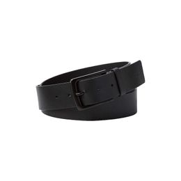 Calvin Klein Herren Lederg&uuml;rtel &raquo;CASUAL PIN BUCKLE SMOOTH 40MM FI&laquo; Gr&ouml;&szlig;enverstellbar mit Metallschlie&szlig;e schwarz 120