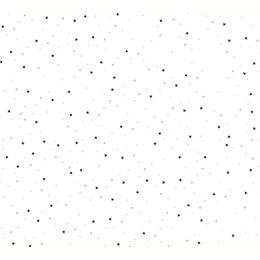 A.S. Cr&eacute;ation Vliestapete &raquo;Little Love&laquo; Motiv abstrakt naturalistisch glatt Kindertapete Tapete Stern Tapeten Kinderzimmer Flur Design Wandtapete blau Vlies B/L: 