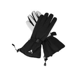 WHISTLER M&auml;dchen Skihandschuhe "Codiak Softshell"schwarz, Gr. 9, mehrfarbig, 100% Polyester, Handschuhe, mit wasserabweisender Membran
