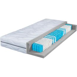 BRECKLE LEDERCOLLECTION Taschenfederkernmatratze &raquo;Season Sleep TFK 1000&laquo; 26 cm hoch 1.000 Federn 1-tlg., 1 Stk. tlg. Matratze in 90x200, 140x200 cm und weiteren Gr&ouml;&szlig;en, 