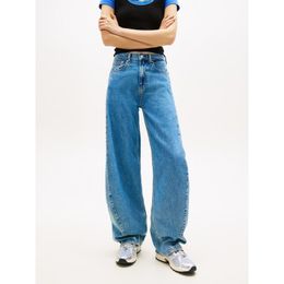 Tommy Jeans Damen Loose-fit-Jeans &raquo;ELLA MID BARREL BJ4138&laquo; aus Baumwoll-Denim mit Stretch blau 29, L&auml;nge 30