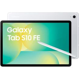 Samsung Tablet &raquo;Galaxy Tab S10 FE 128GB&laquo; (27,7 cm / 10,9 &prime;&prime;) Android 128 GB WUXGA+ ) silber Bereit f&uuml;r nahezu alles &ndash; wasser- und staubgesch&uuml;tzt