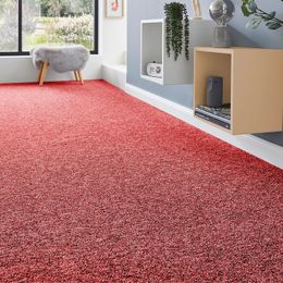 ANDIAMO Teppichboden &raquo;Matz, Schlinge, Gesamth&ouml;he 6 mm, Luxusklasse LC1&laquo; rechteckig meliert, Breite 400 cm oder 500 cm, strapazierf&auml;hig & pflegeleicht rot 