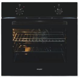 Exquisit Backofen &raquo;EBE255-U-020&laquo; Perfekt f&uuml;r den Alltag &ndash; einfach backen, grillen & Aufl&auml;ufe genie&szlig;en! schwarz Einheitsgr&ouml;&szlig;e Backofen