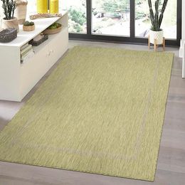 Ayyildiz Teppiche Outdoorteppich &raquo;RELAX 4311, auch als L&auml;ufer und in Rund&laquo; rechteckig 5 mm H&ouml;he L&auml;ufer, Pflegeleicht, Robust, In- und Outdoor, gro&szlig;e Farbauswahl gr&uuml;n 