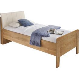 Wiemann Polsterbett &raquo;Bern&laquo; 4-fach Liegeh&ouml;henverstellung braun Liegefl&auml;che L&auml;nge B: 200cm x 120cm, H&ouml;he Bett: 96cm H&ouml;he Fu&szlig;teil: 65cm, ohne Matratze