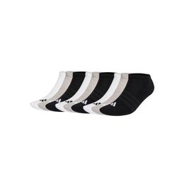 Herren Sneakersocken "Socken Cushioned Essentials Low Socks 9P 9er Pack", adidas originals, Gr. 43, bunt, Obermaterial: 60% Baumwolle CO. 37%