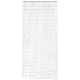 Locker T&uuml;rvorhang &raquo;Diamonds&laquo; Hakenaufh&auml;ngung 1 Stk. tlg. Kunststoff klar, 72 Str&auml;nge, 90x200 cm bunt Obermaterial: 100% Kunststoff 200cm, 