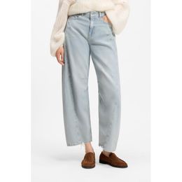 BOSS Orange Damen BOSS Orange High-waist-Jeans &raquo;BALOON HR 1.0 Premium Damenmode&laquo; mit Abn&auml;hern, Destroyed-Effekte 28, L&auml;nge 30