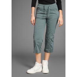 Kangaroos Damen Kangaroos 3/4-Hose sportliche Capri mit elastischem Bund gr&uuml;n 46, N-Gr