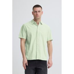 Blend Herren Kurzarmhemd &raquo;BHABAN SHIRT PP NOOS&laquo; aus Baumwollmischung, mit Leinenoptik, Regular Fit, pflegeleicht XL, N-Gr