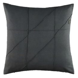 Sch&ouml;ner Wohnen Kollektion SCH&Ouml;NER WOHNEN-Kollektion Dekokissen &raquo;Pleat&laquo; mit hohem Baumwollanteil grau Mischgewebe B/L: 45cm x 45cm, 1 Stk.