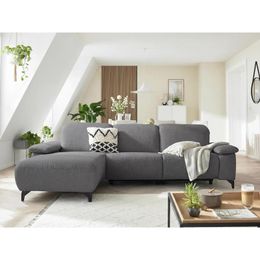 Musterring Ecksofa &raquo;MR370 mit/ohne Relaxfunktion, verschiedene Unterfederungen zur Auswahl&laquo; Farbe, Material, Sitzkomfort und Funktion w&auml;hlbar, Ma&szlig;e 280 x 180 cm 