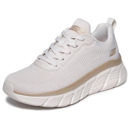 Skechers Damen Sneaker &raquo;BOBS B FLEX HI-FLYING HI&laquo; , Trainingsschuh, Schn&uuml;rschuh, Freizeitschuh in veganer Verarbeitung beige 36