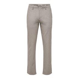 Only & Sons Only & Sons Herren ONLY & SONS Stoffhose &raquo;ONSMARK TAP BRUSH PIQUE 0353 PANT NOOS&laquo; Materialmix, slim fit beige 31, L&auml;nge 34